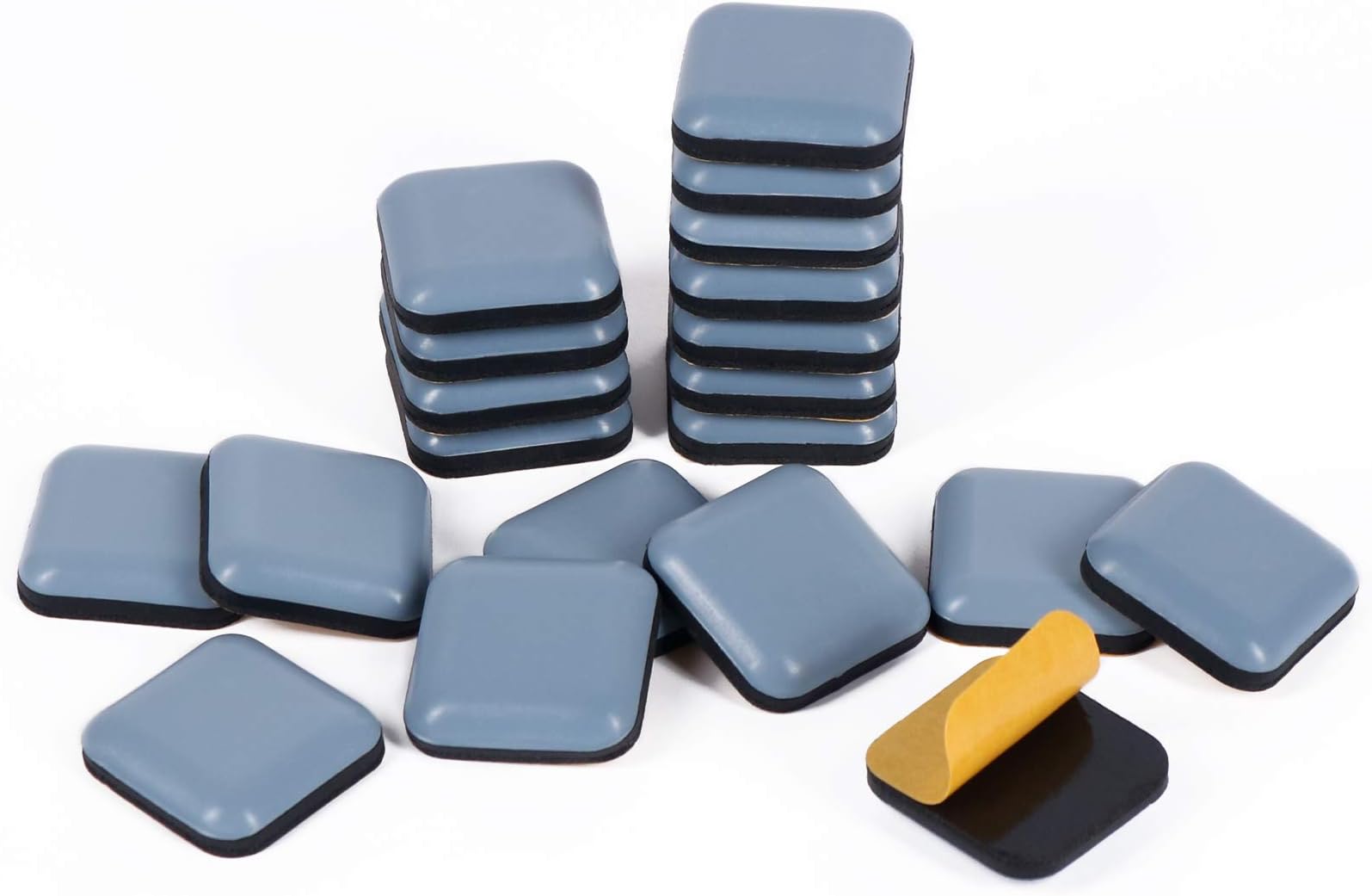 Amazon.com: ALIMITOPIA 20pcs Furniture Glide Stick-on Teflon Chair ...