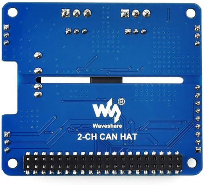 Coolwell Waveshare 2-Channel Isolated CAN Bus Expansion HAT for Raspberry Pi Series Boards ...