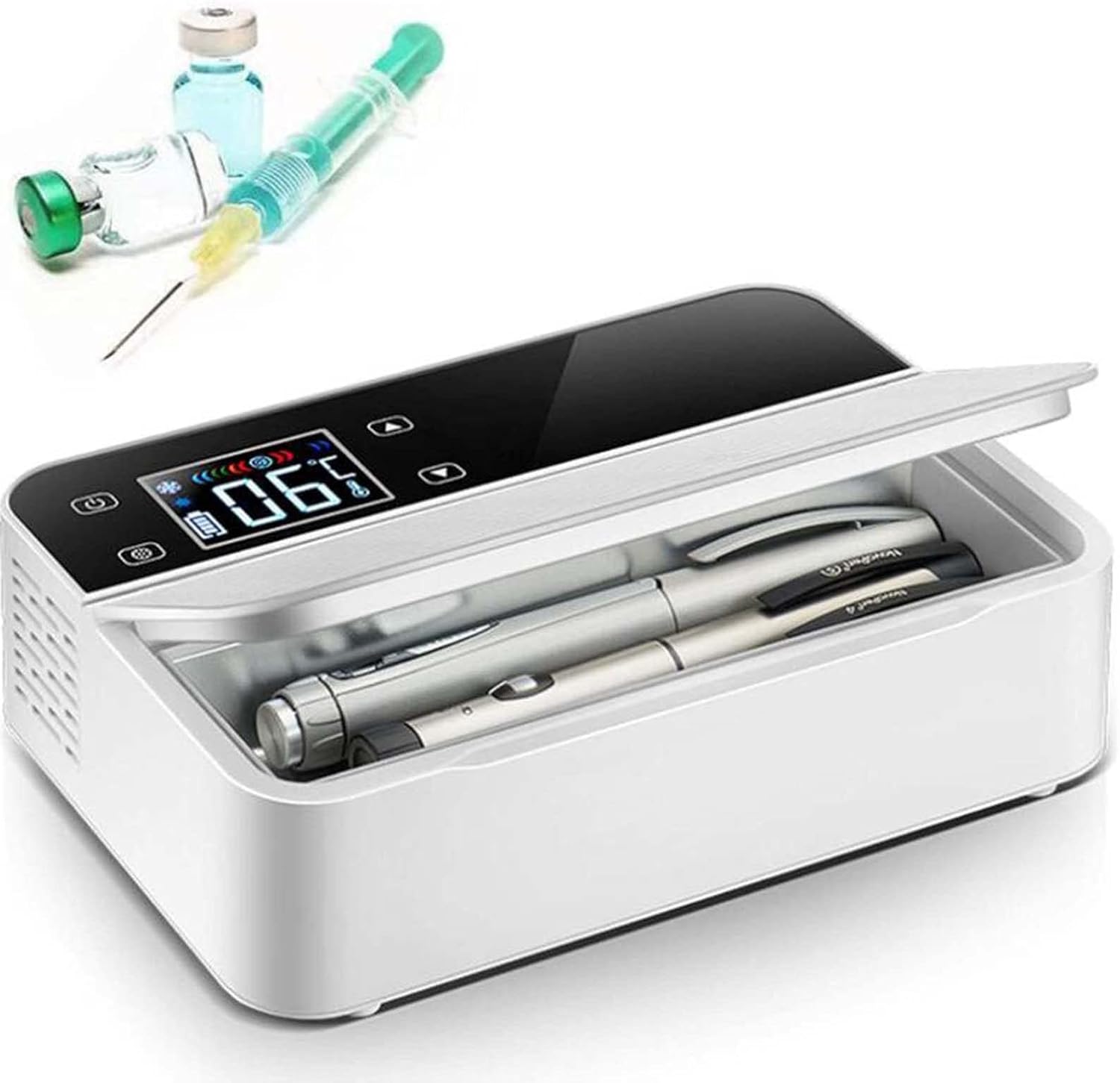 VducK Mini Drug Constant Temperature Refrigerator, Mini Rechargeable ...