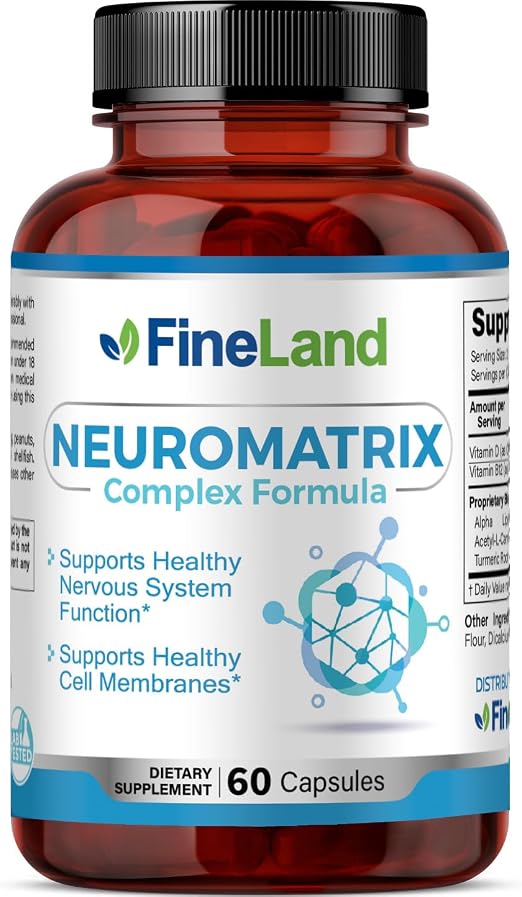 Amazon.com: FineLand NEUROMATRIX Complex Formula, Advanced Cognitive ...