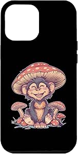 Amazon.com: iPhone 15 Pro Max Baboon Monkey Cute Kawaii Cottagecore ...