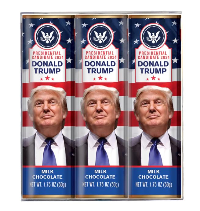 Snapklik.com : Donald Trump Milk Chocolate Bar - 2024 Presidential ...