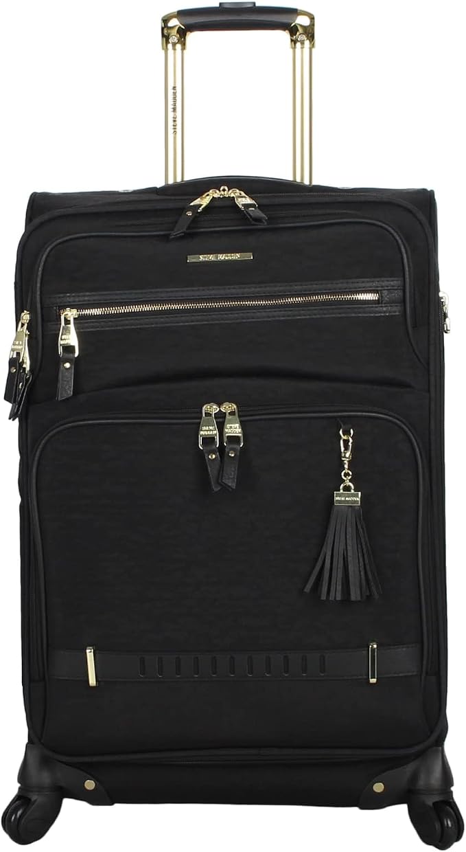 Amazon.com | Steve Madden Designer Luggage Collection - Lightweight 24 ...