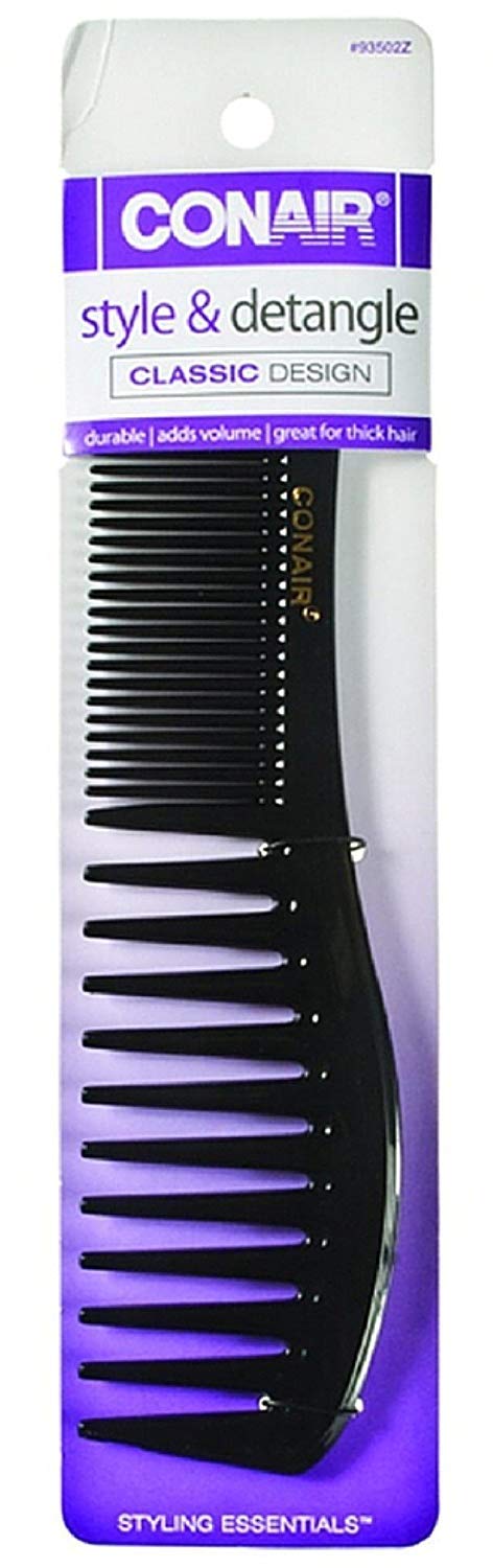 Snapklik.com : Conair Styling Essentials Wide-Tooth Lift Comb 1 Ea