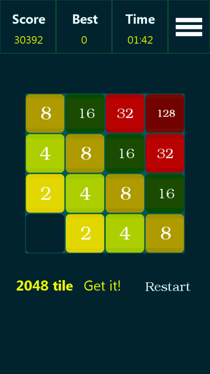 2048 The Game - App on Amazon Appstore