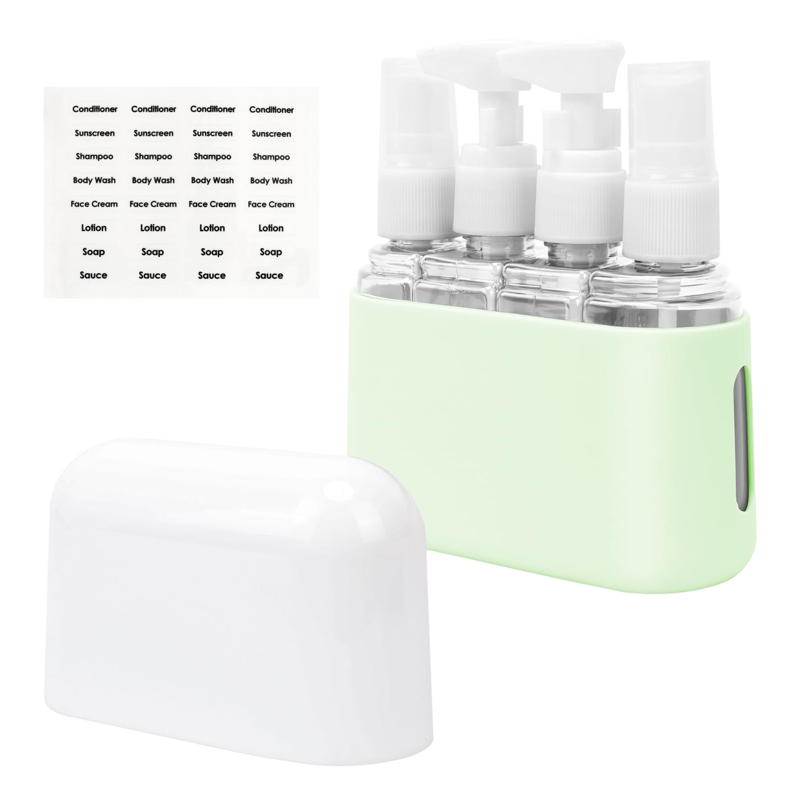 Amazon.com: Skycase Travel Bottles, Travel Size Toiletries - Leak Proof ...