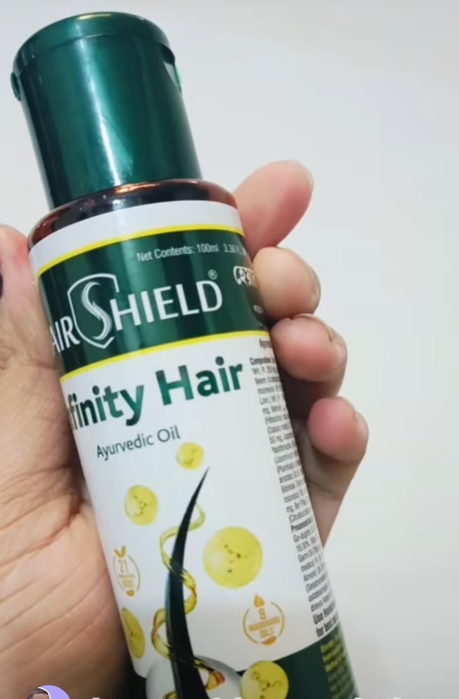 Buy Hairshield Infinity Hair Ayurvedic Oil with 21 Herbs including ...