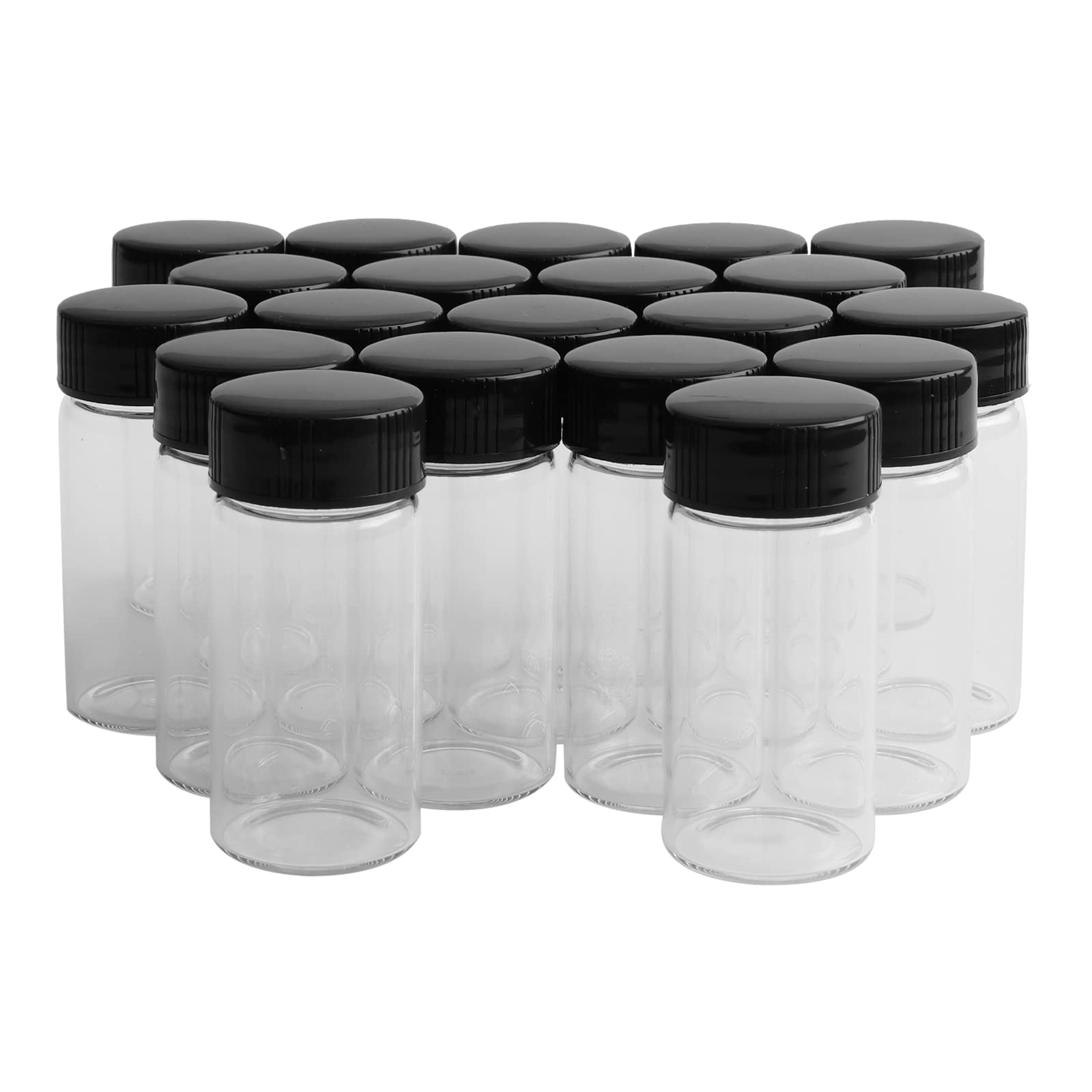 Small Vial Amber 2ml Vial With Black 8mm Cap New Directions