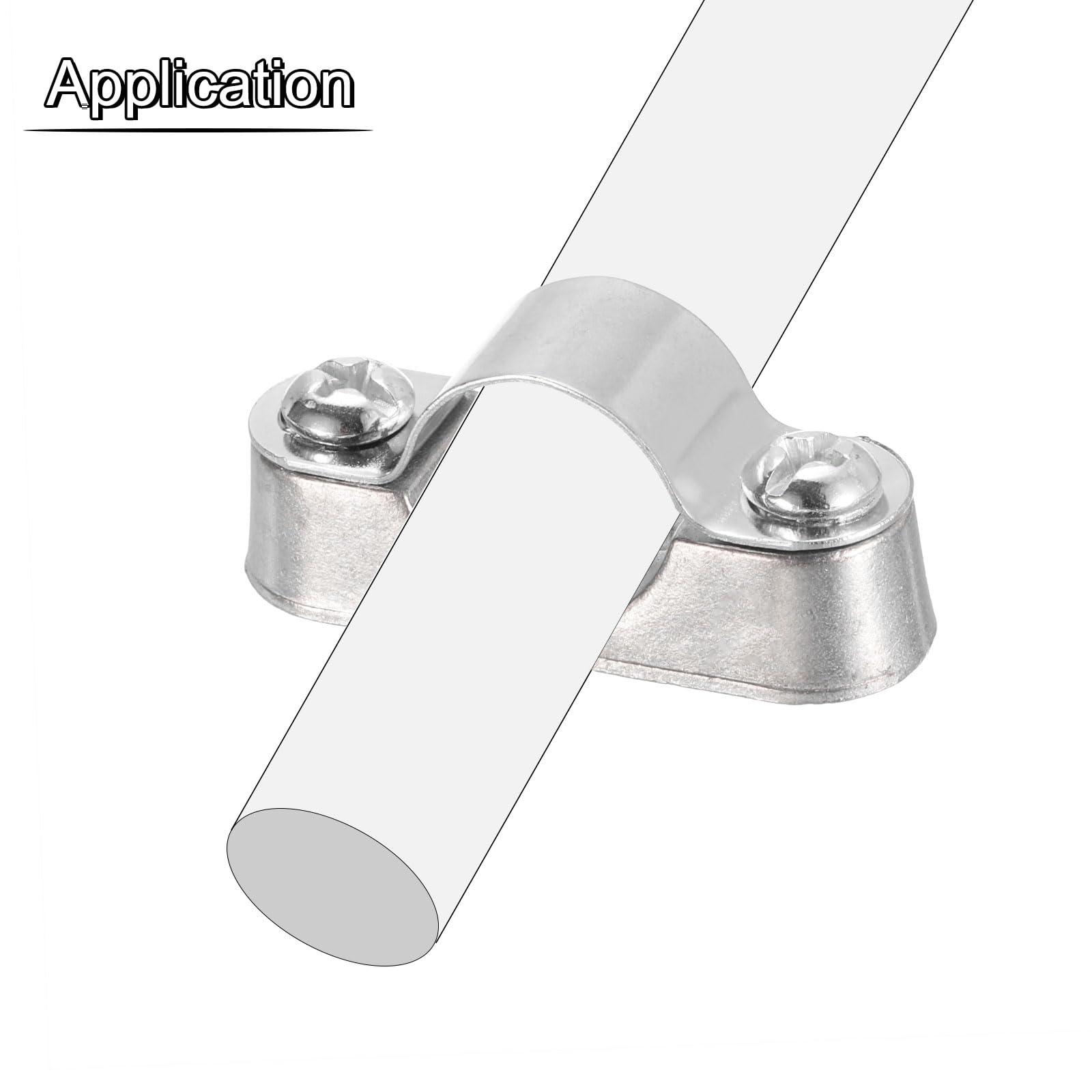 Pvc Pipe Wall Mount Brackets Surface Mounting Clamp For PVC Pipe