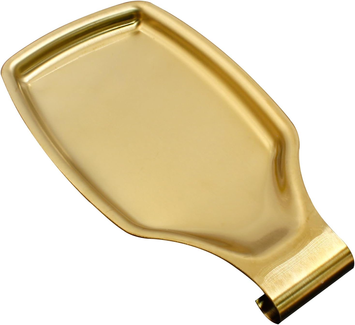 Amazon.com: Kitchen Kemistry Stainless Steel Spoon Rest Extra Large ...