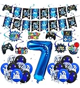 Amazon.com: Video Game 10th Birthday Party Decorations Blue Black ...