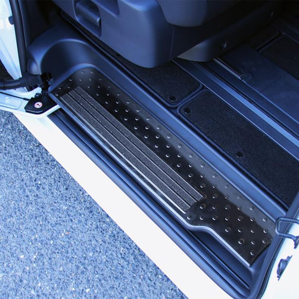 Amazon | TAIFY 日産 セレナ インサイド サイドステップ スカッフプレート ドアシルプレート インテリアパネル 滑り止め付き 新型 NISSAN serena c27 c28 ...