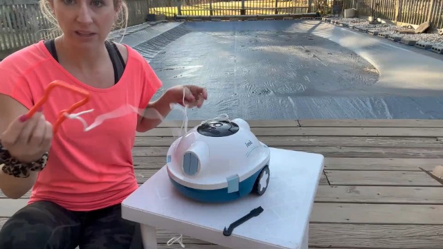 Watch INSE Y10 Pool Cleaner Robot for ingroundabove ground pools on ...