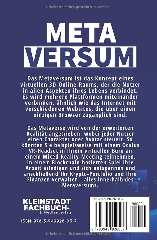 Metaversum: Unsere digitale Zukunft im Metaverse mit künstlicher ...