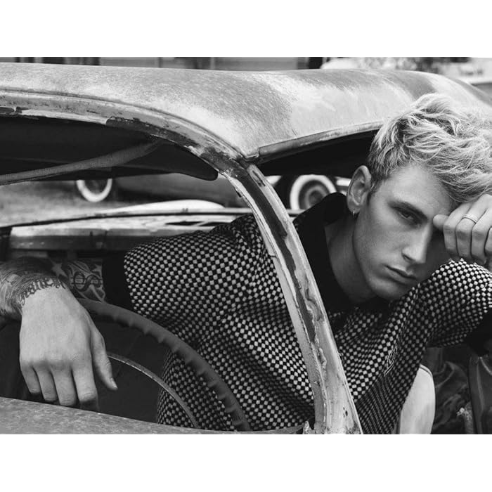 Buy Dynamic Claps machine gun kelly photoshoot 12 x 18 inch Poster ...