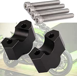 Fast Pro Motorcycle Handlebar Risers Clamp Mount Handle bar Riser for ...