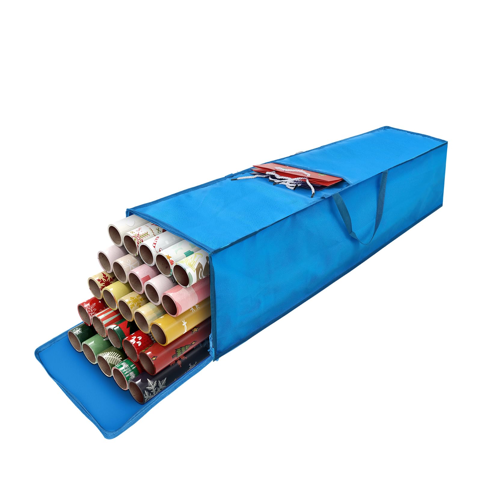 Amazon.com: Wrapping Paper Storage Bag, 41 Inch Gift Wrapping Paper ...