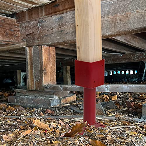 Snapklik.com : Screw Jack Post 4 Pack - Temporary House Jacks For ...