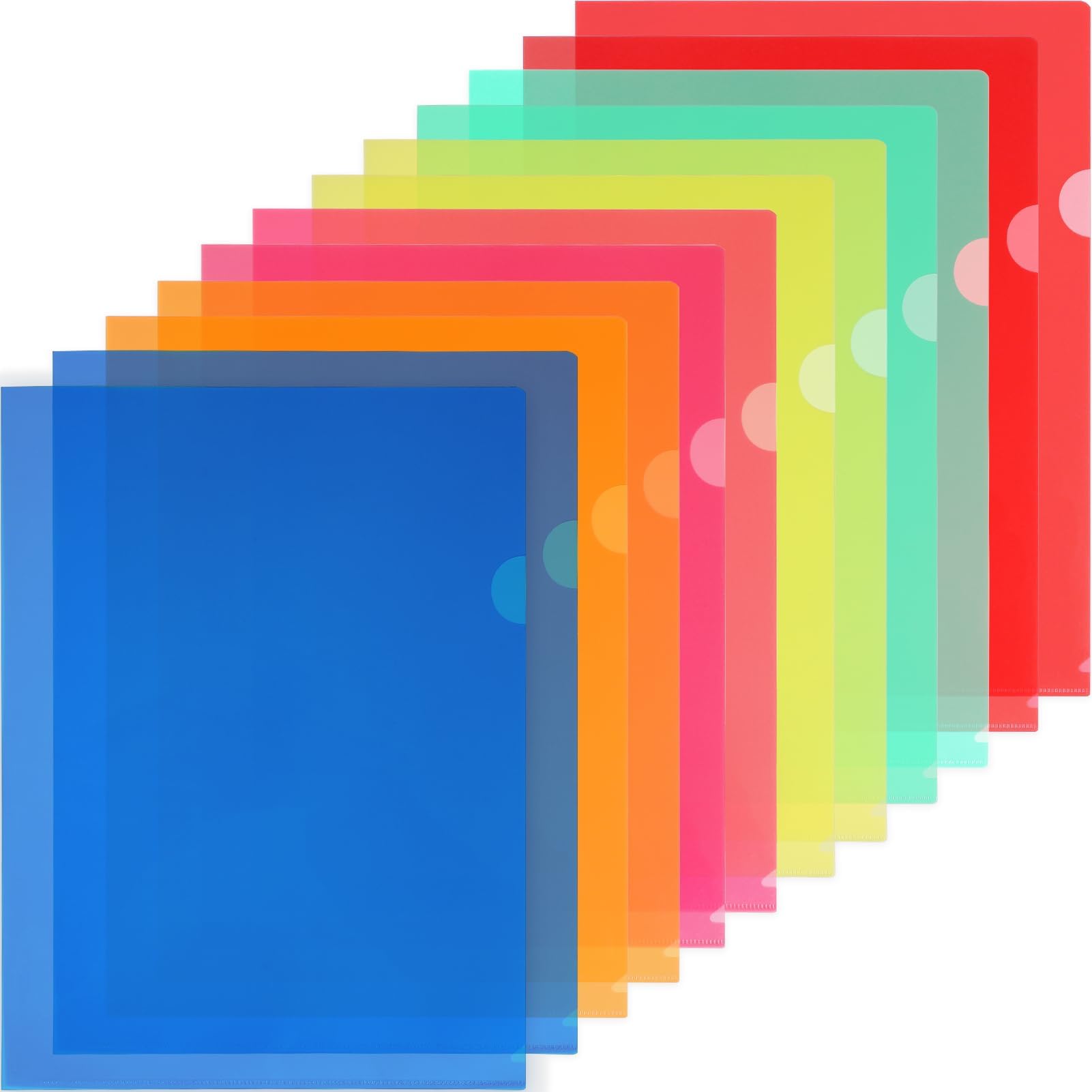 Amazon.com : Better Office Products Poly Project Pockets, 50 Pack ...