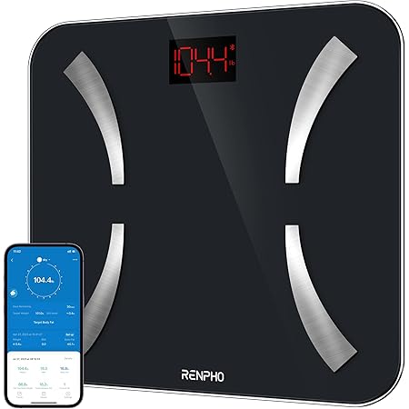 Amazon.com: RENPHO Bluetooth Body Fat Scale, Digital Weight Scale ...