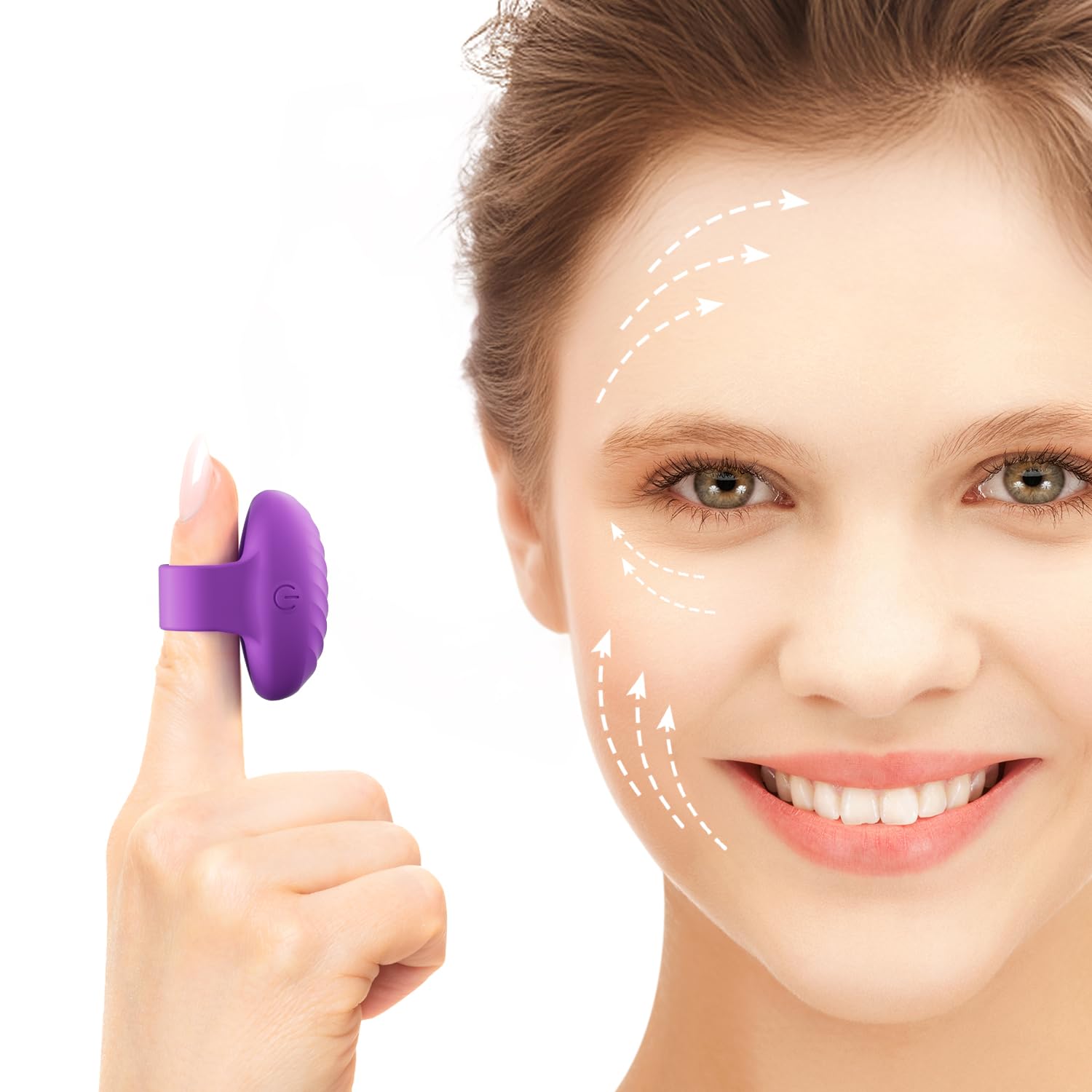 Amazon.com: MANFLY Mini Face Massager, Waterproof Rechargeable Portable ...