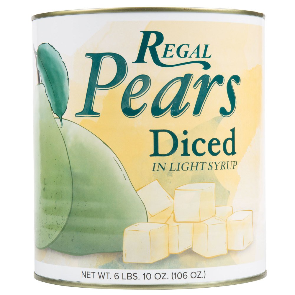 Canned Diced Pears