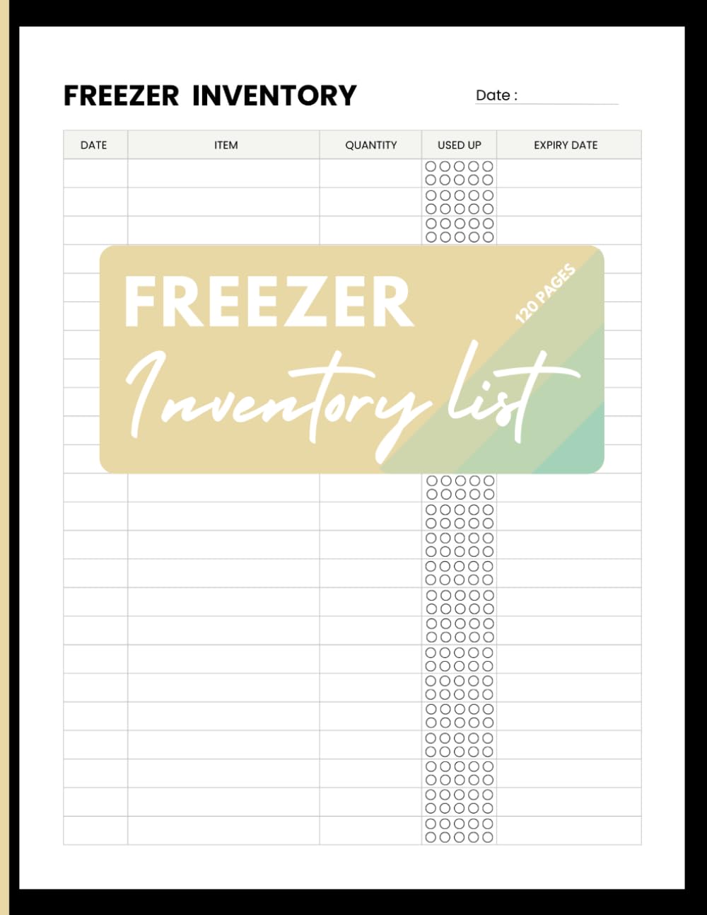 Freezer Inventory Spreadsheet Free Freezer Inventory Printable (to