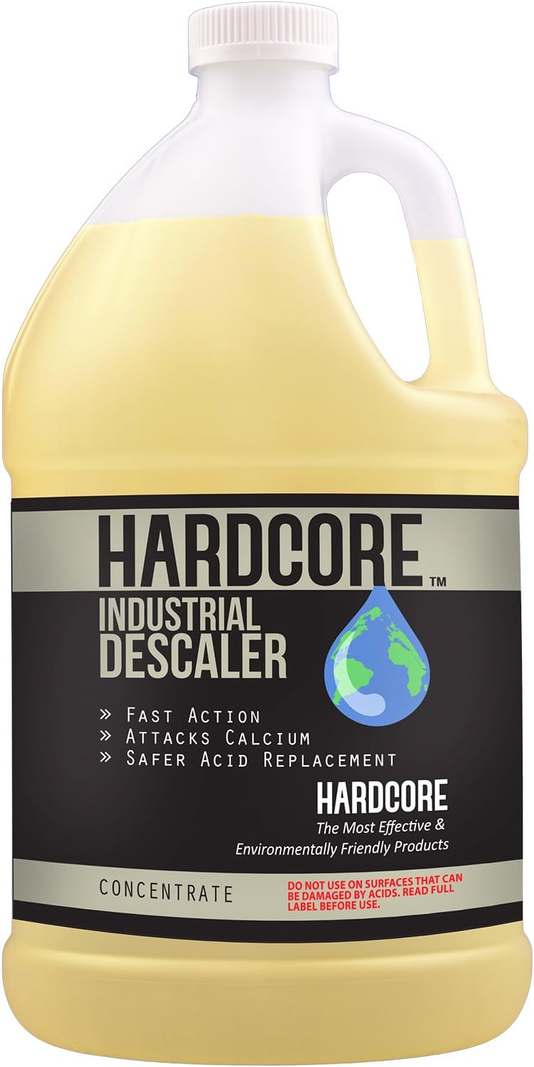 Amazon.com: HARDCORE Industrial Descaler, 1 Gallon, water scale remover ...