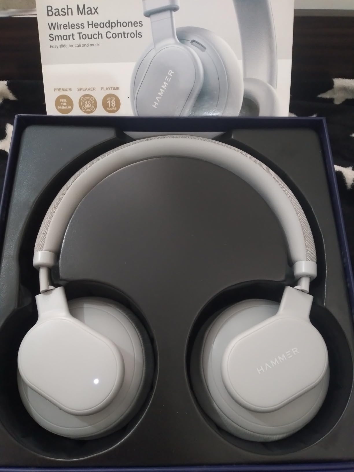 (Refurbished) HAMMER Bash Max Over The Ear Wireless Bluetooth ...