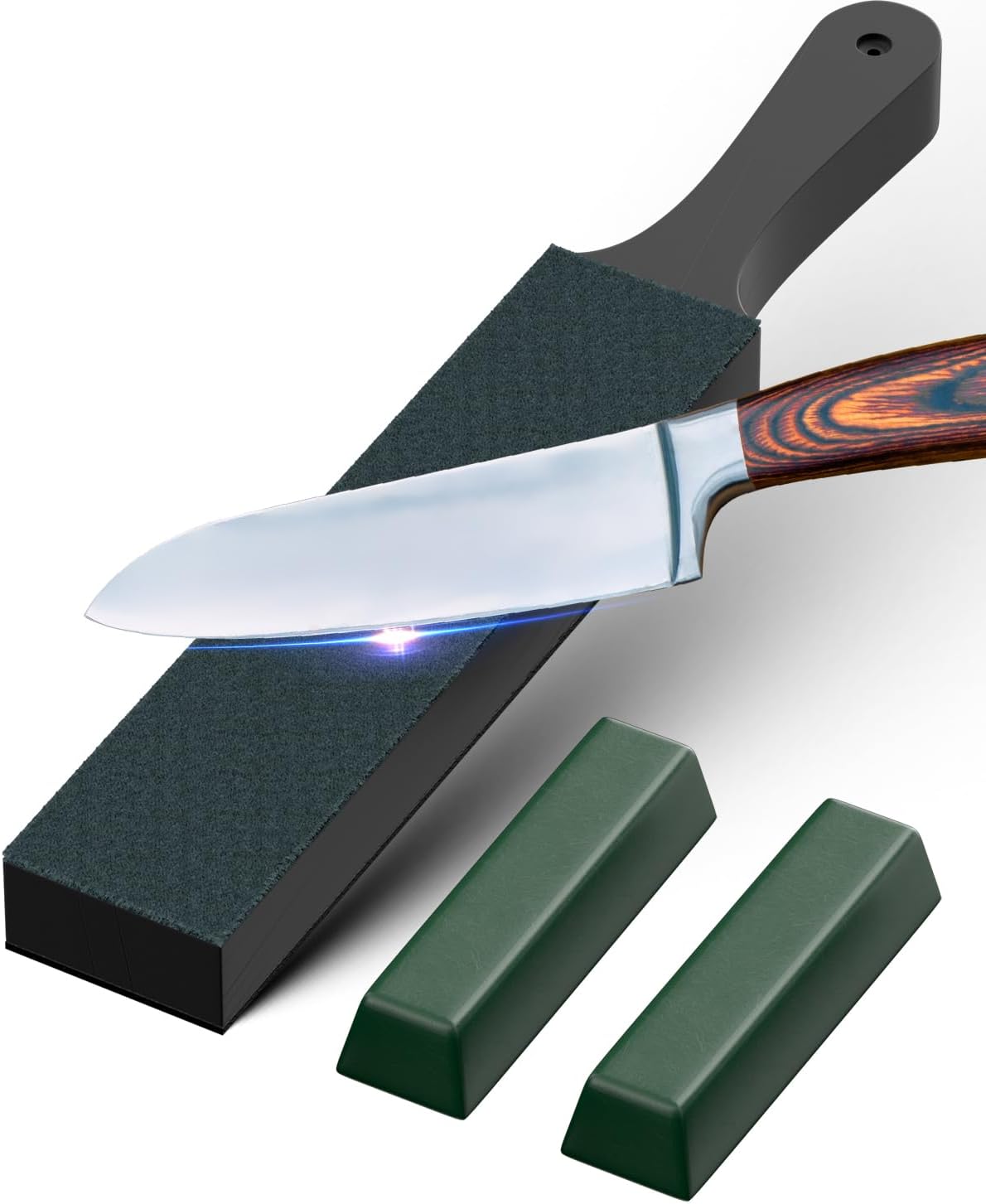 Amazon.com: Leather Sharpening Strop Tool Sharpening Stone Dual Sided ...