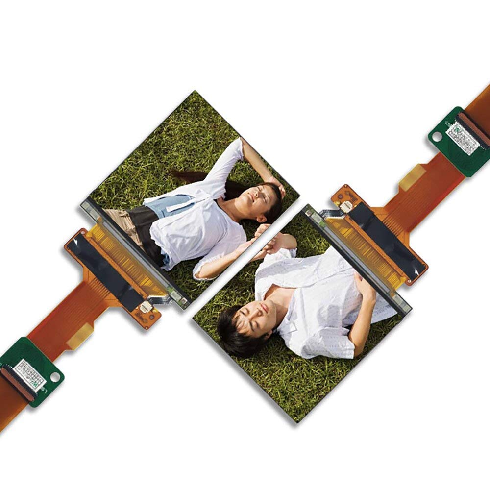 Buy hokistudio 2.9 inch 2K 2880x1440 120Hz Dual Double LCD Screen DP to ...