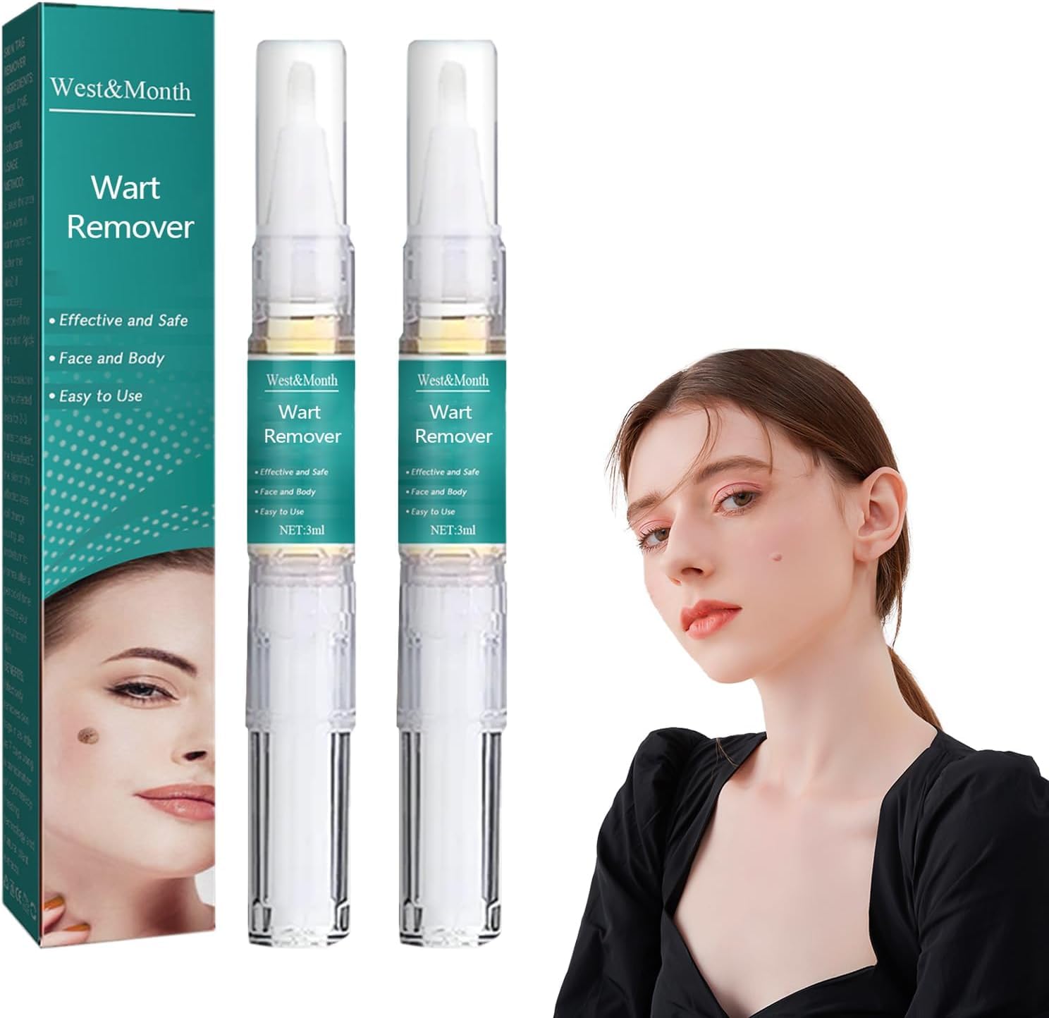 Amazon.com: DouBX Hom Fast Acting Gel Wart Remover Freeze Off Fast ...