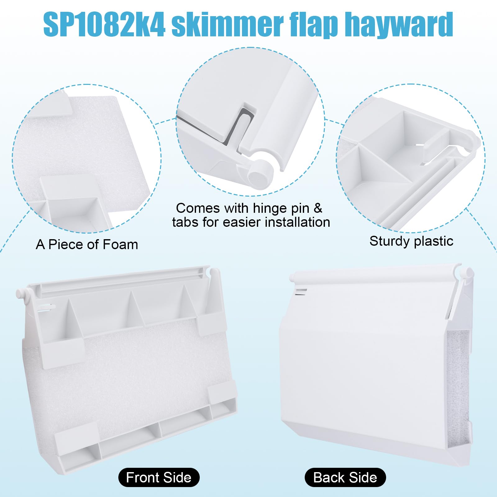 Pool Skimmer Flap Swimquip/Sta-Rite Pool - Replacement Part 8650-4 ...