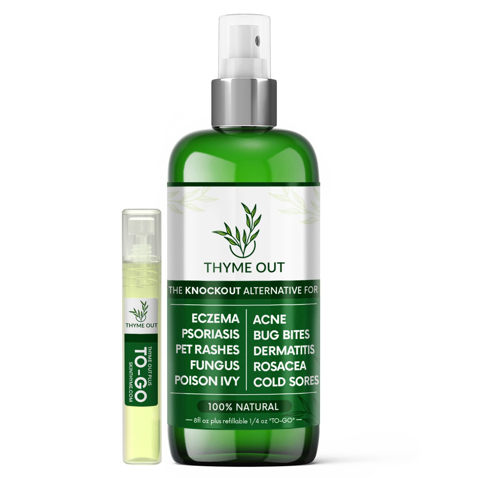 Buy Thyme Out Natural Skin Treatment for Eczema Relief, Psoriasis, Acne ...