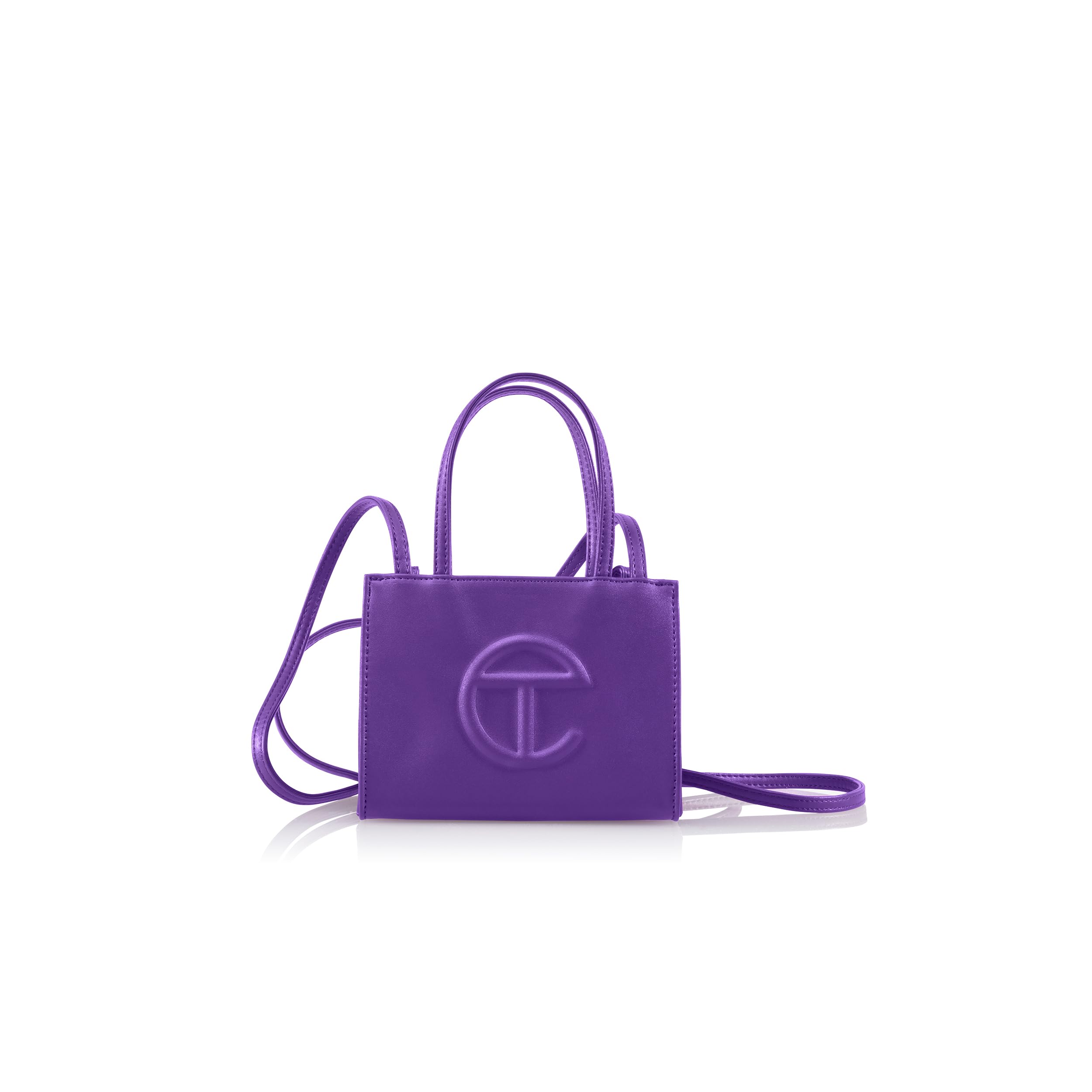 TELFAR Small Shopping Bag - Purple: Handbags: Amazon.com