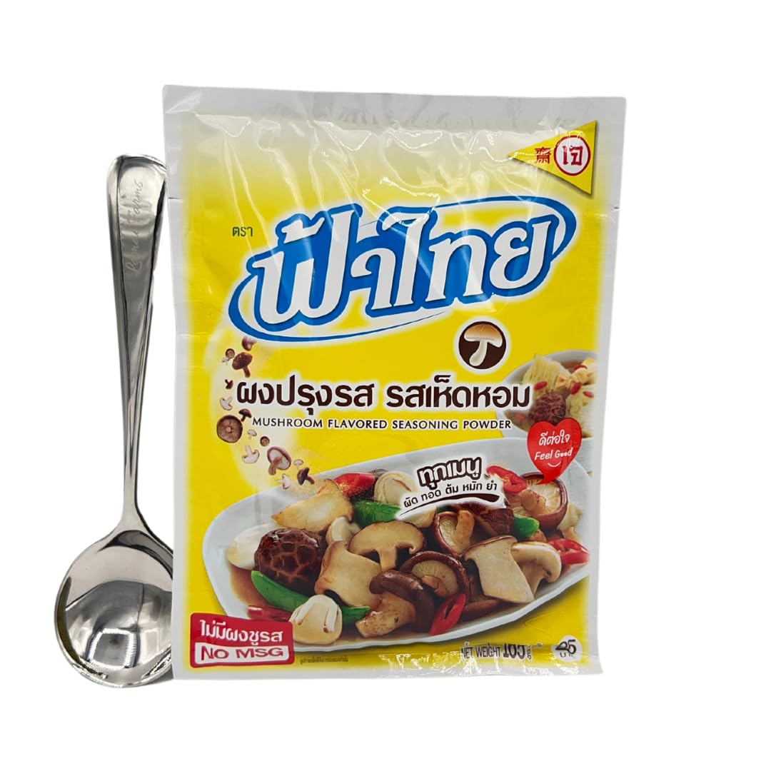 Amazon.com : Fa Thai Mushroom Flavored Seasoning Powder(165g / 5.8 oz ...