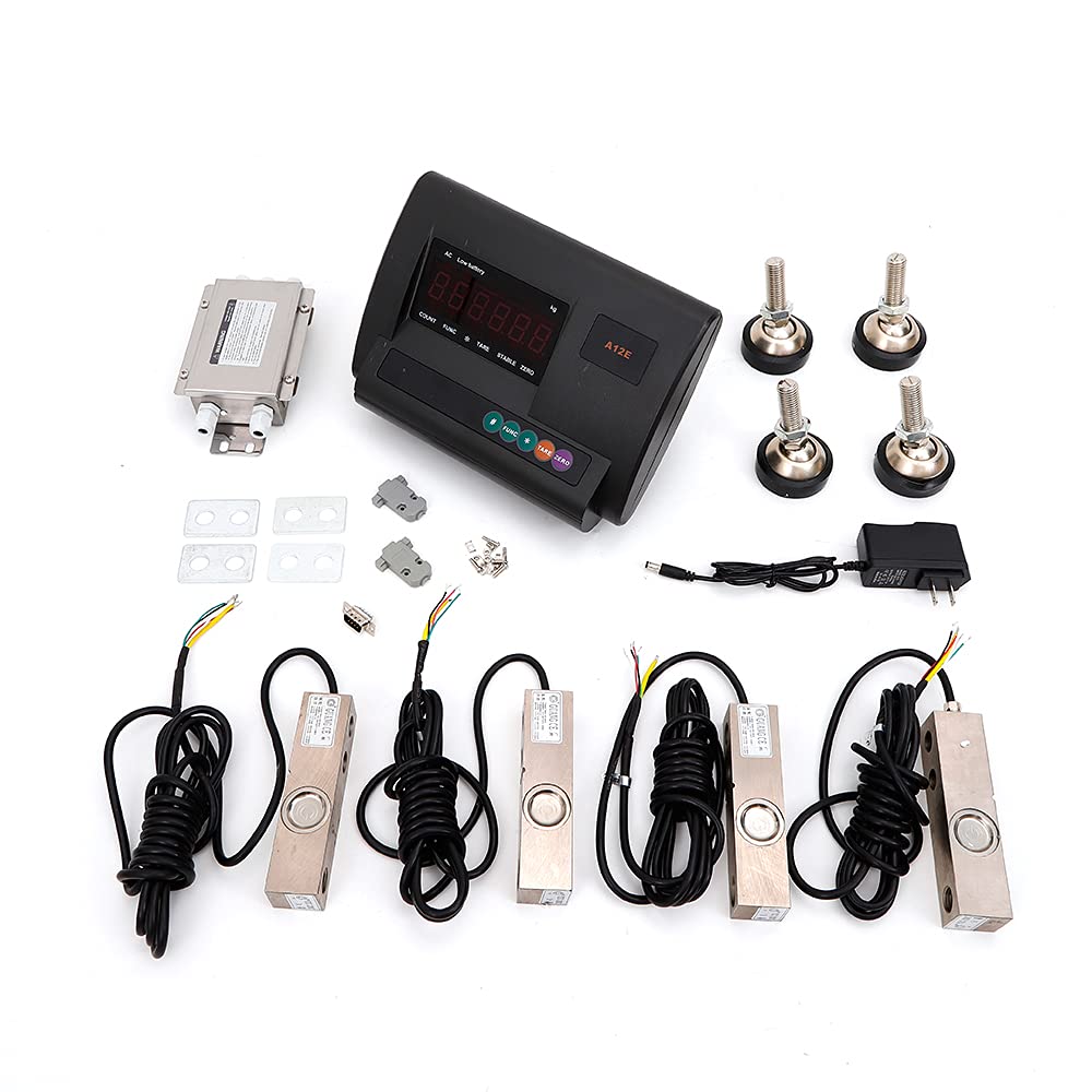 Livestock Scale Kit 5000lb Load Capacity High Precision Indicator Load ...