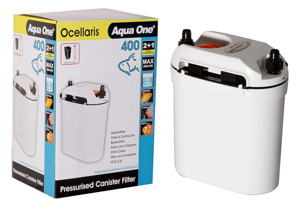 Aqua One Ocellaris External Aquarium Filter Canister (400) : Amazon.co ...