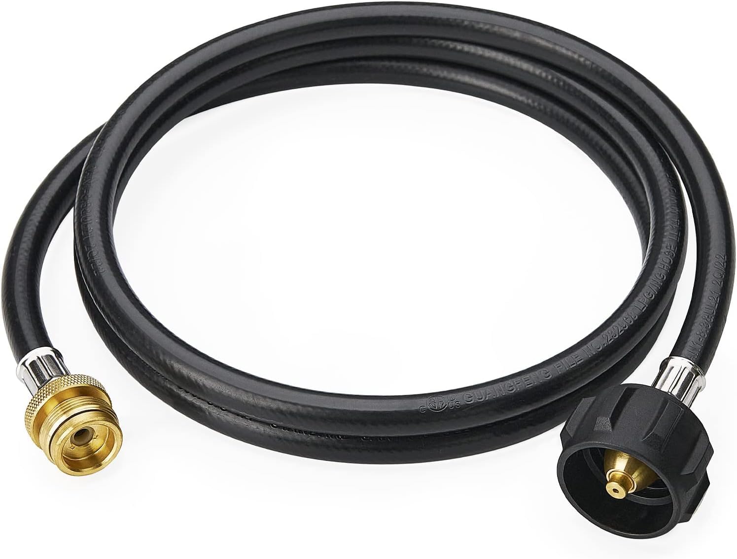 Amazon.com: BESTFIRE Propane Line, 5FT Gas Hose Adapter, Propane Tank ...