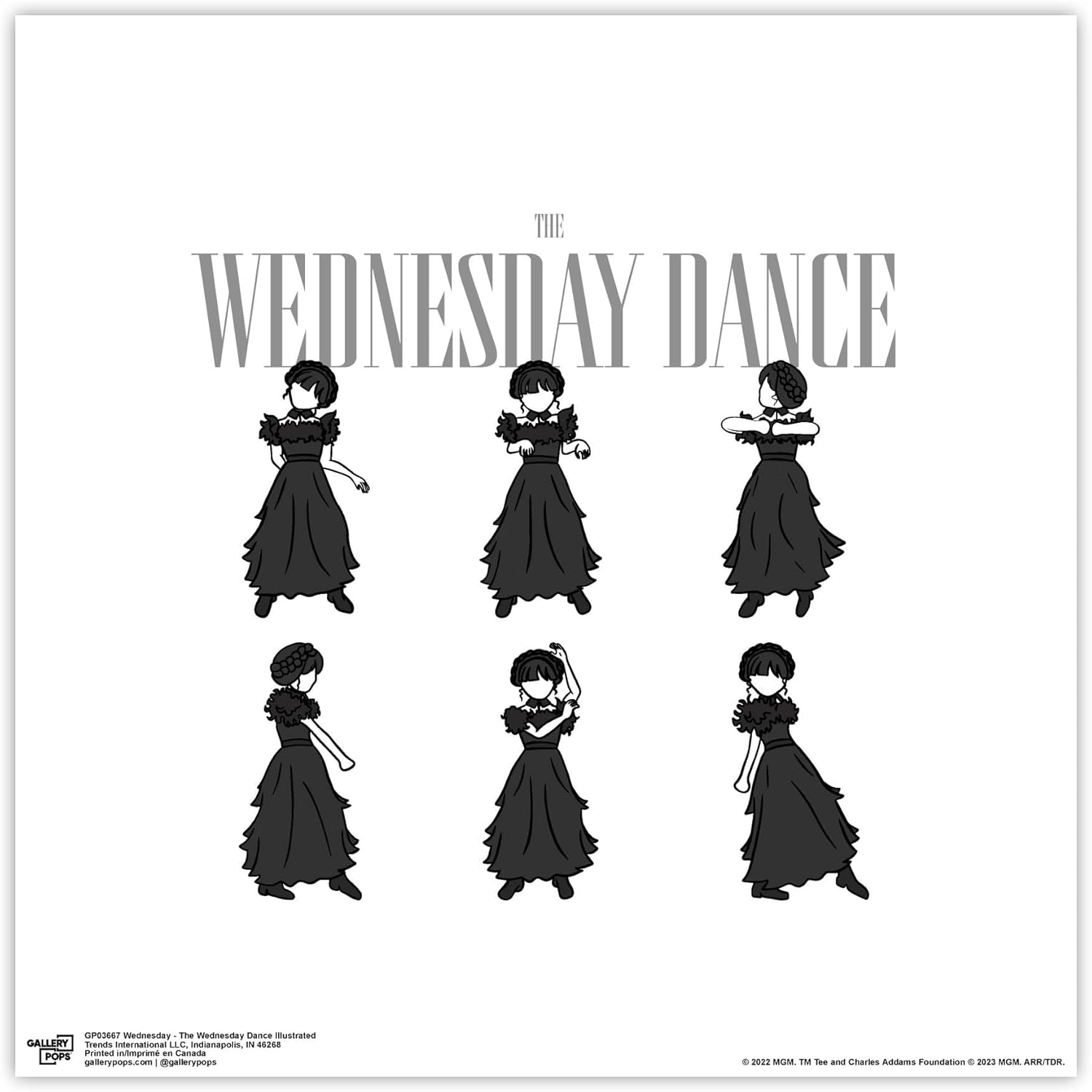 Amazon.com: Trends International Gallery Pops Wednesday - The Wednesday ...