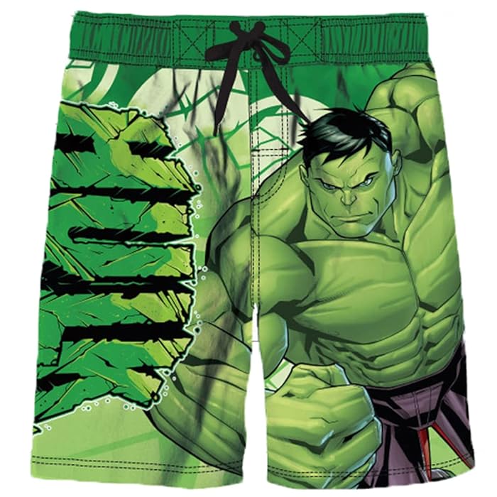 Buy The Incredible Hulk Boys Swim Trunks Online at desertcart INDIA