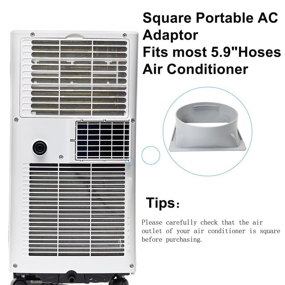 Snapklik.com : Portable Air Conditioner Exhaust Hose Coupler Window ...