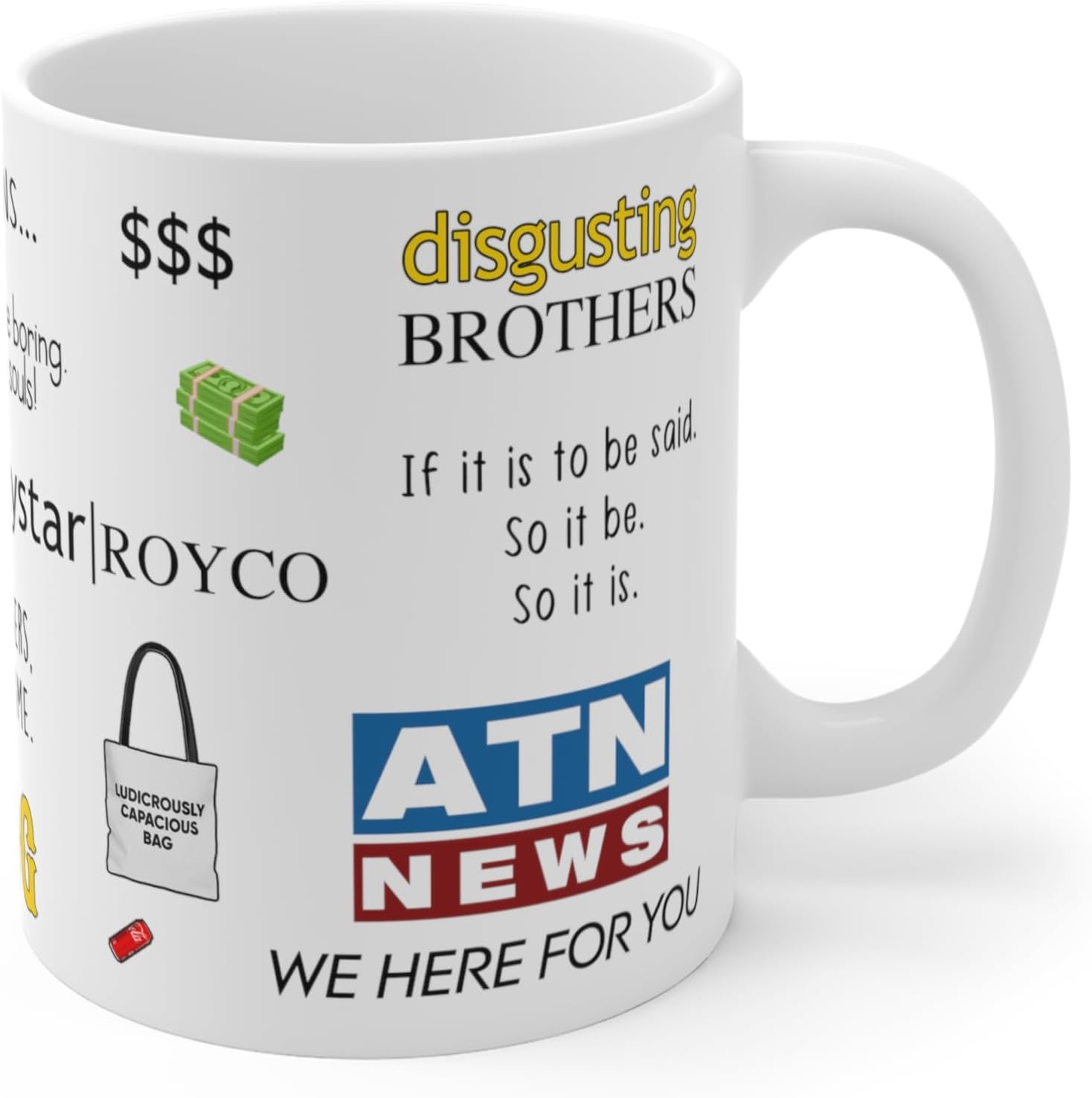 Amazon.com: Money Wins Gregg Logan Roy TV Show Quotes Merchandise ...