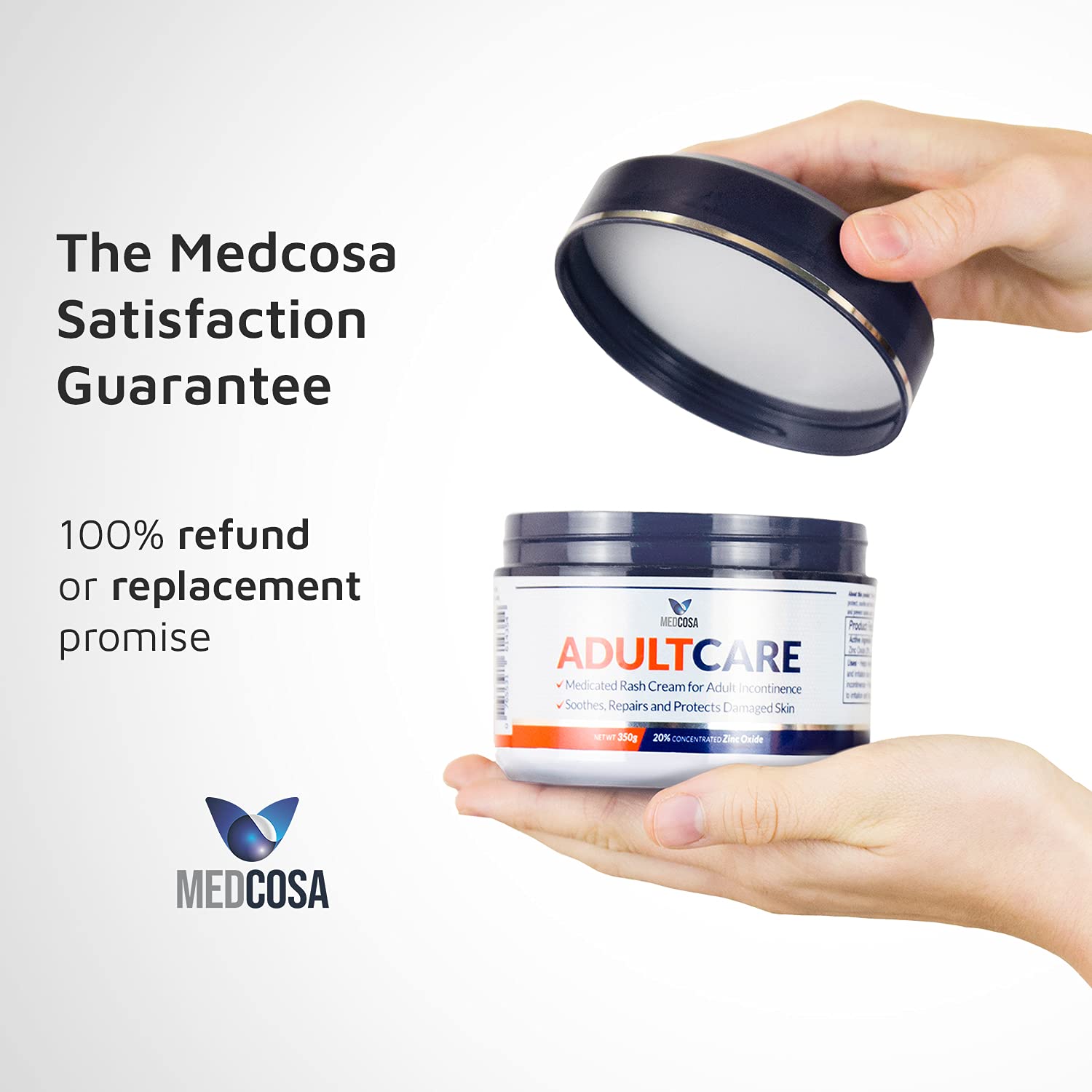 Buy Medcosa Adult Rash Cream - Fast Relief from Sweat Rash, Heat Rash ...