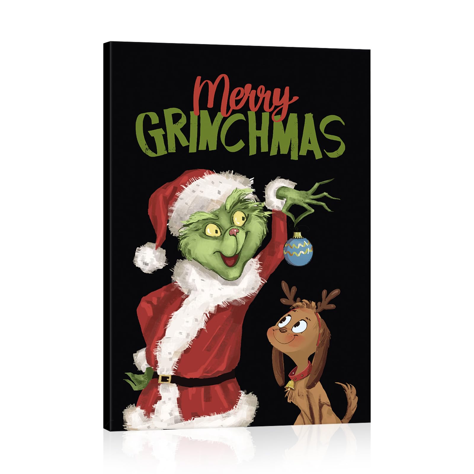 Amazon.com: Merry Christmas Grinch Wall Art, The Grinch Pictures ...