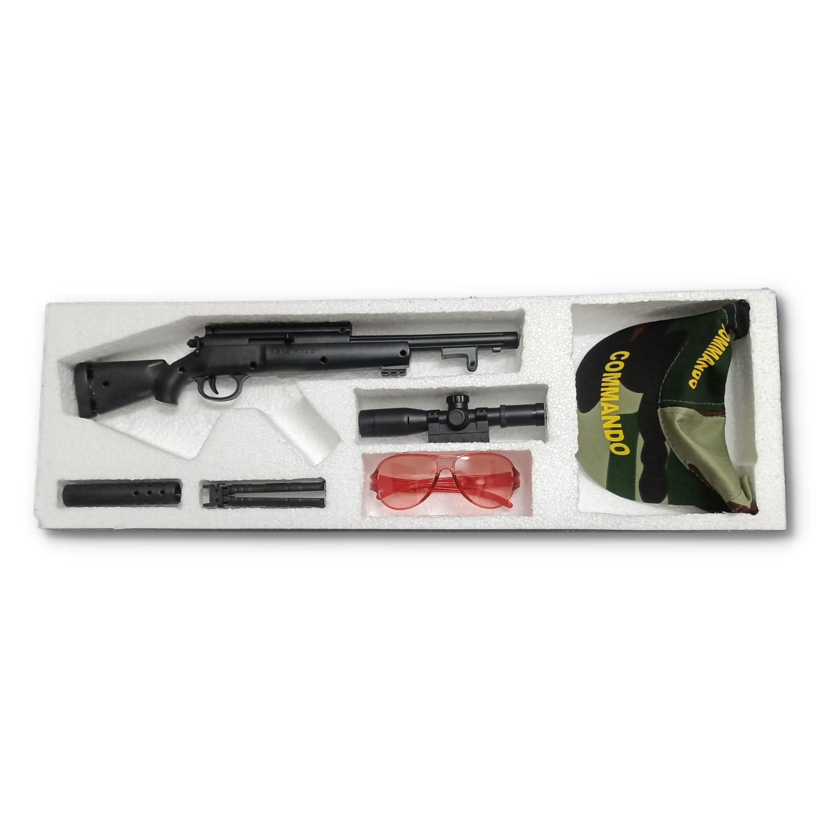 Buy Zillion Billion 40 cm Long M007 Mini Plastic AK 47 Toy with ...