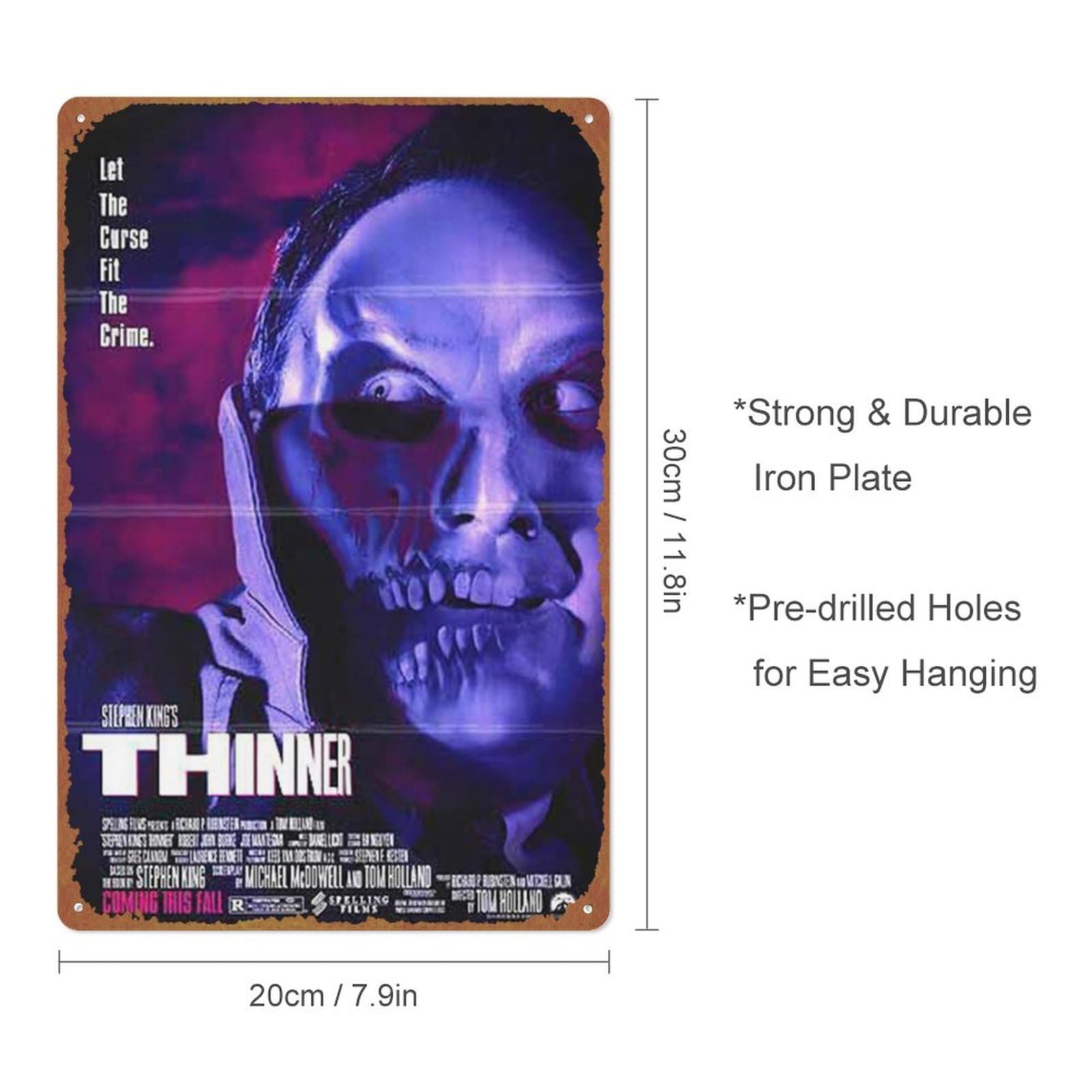 Thinner Movie Poster Thinner; The Pie – Les Edwards