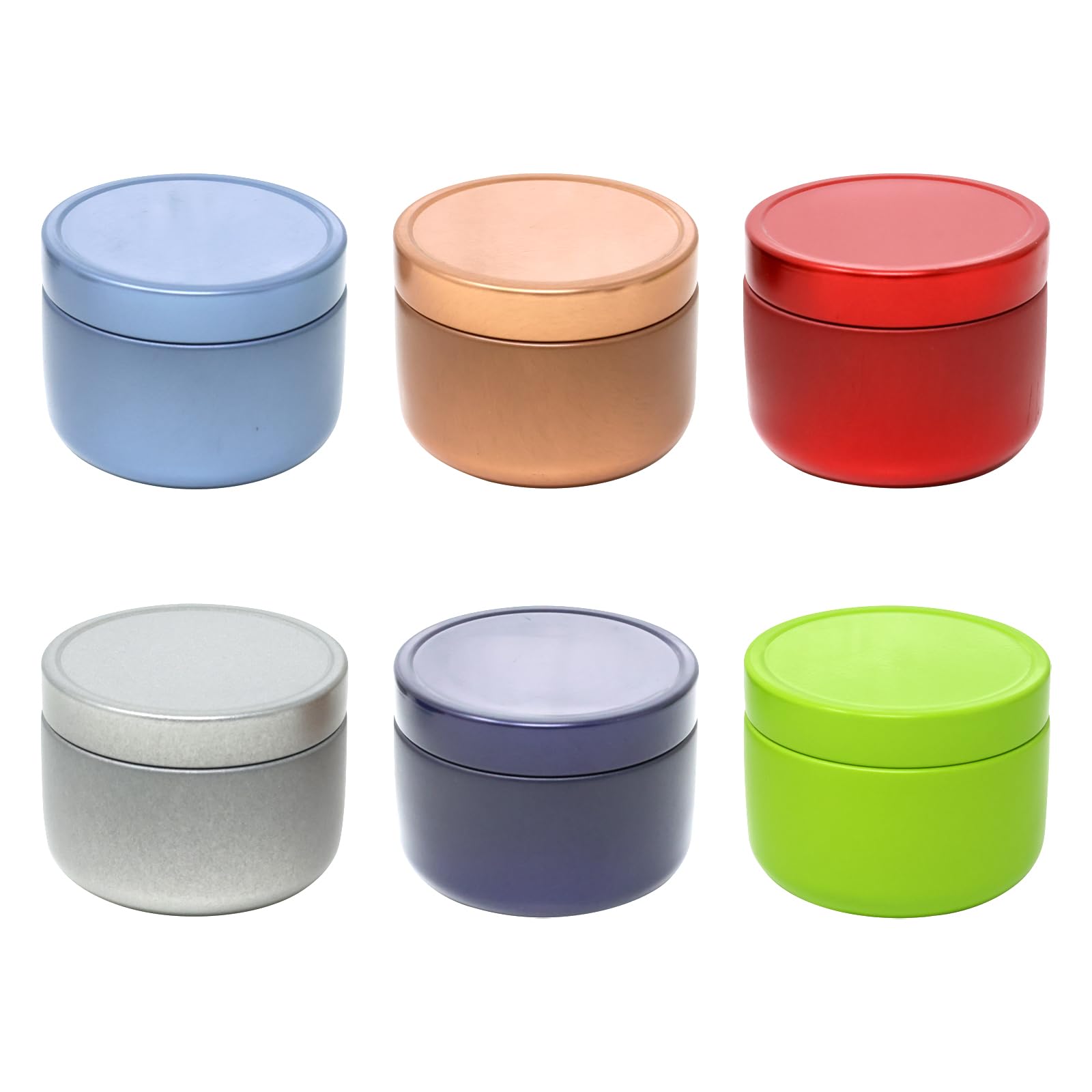 Amazon.com: yueton 6PCS Tea Tin Canisters Portable Mini Tea Jars Loose ...