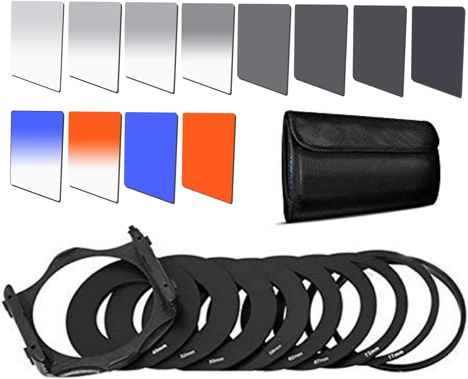 Amazon.com : Square Filter Kit ND Filters Graduated Full Color Lens ...