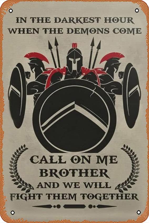 Amazon.com: In Darkest Hour When Demons Come Call On Me Brother We ...